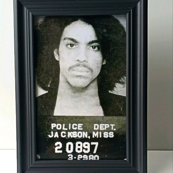 Vintage | Wall Decor | Prince Mugshot Music Retro 7s 80s Vintage Rock ...